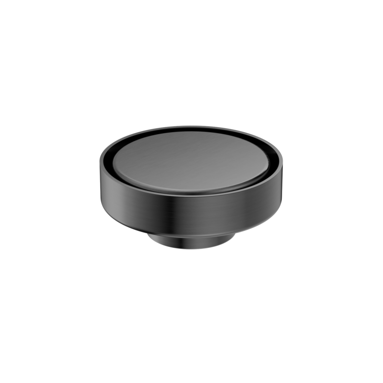 Nero 100mm Round Tile Insert Floor Waste 50mm Outlet Gun Metal
