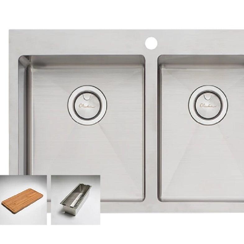 Oliveri Apollo 1 & 3/4 Bowl Sink