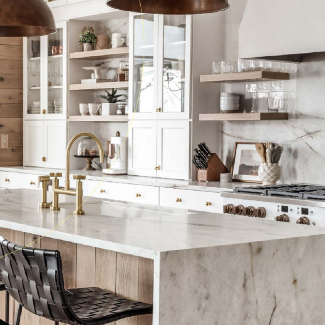 Stylish Kitchen Benchtops | Engineered & Natural Stone Options!