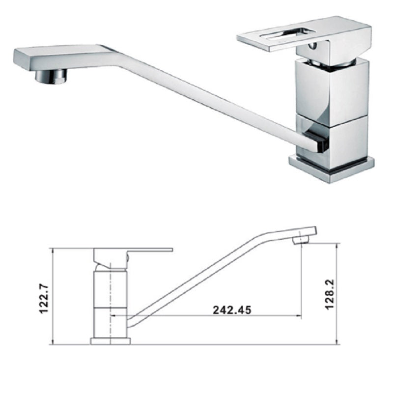 Hanna Kitchen Mixer Swing Loop Handle