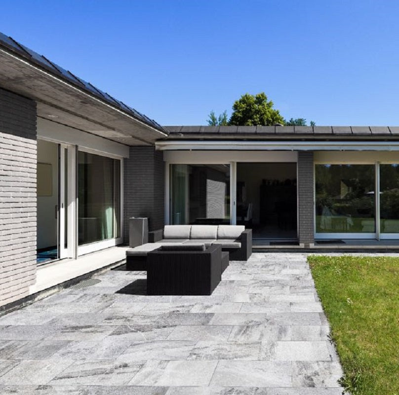 Atlantic Grey Marble External Tile 610x406x12mm