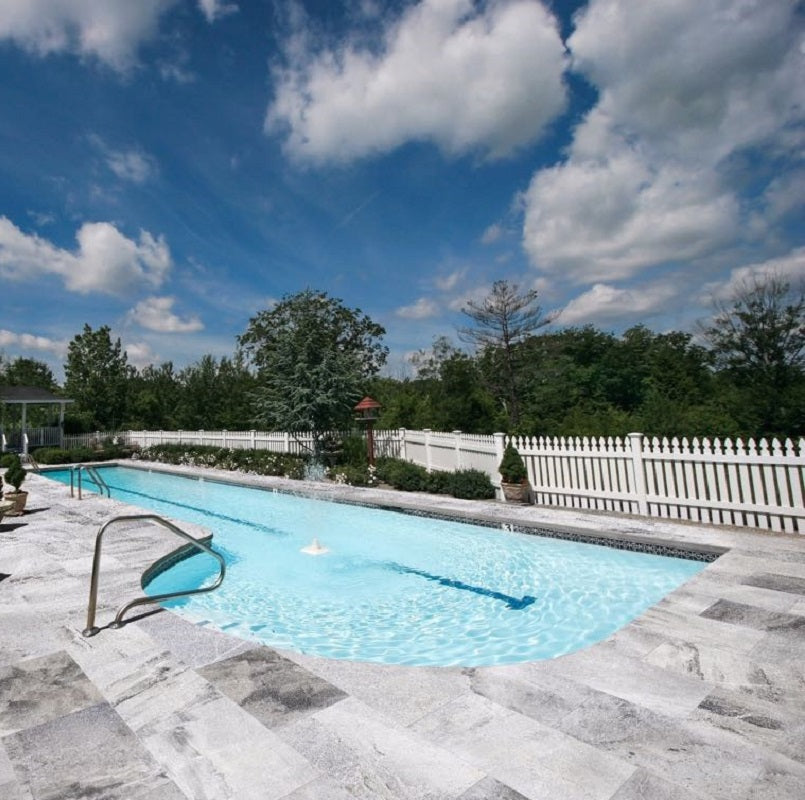 Atlantic Grey Marble External Tile 610x406x12mm