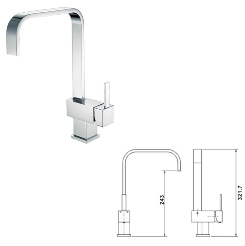 Esti L Shape Kitchen Mixer