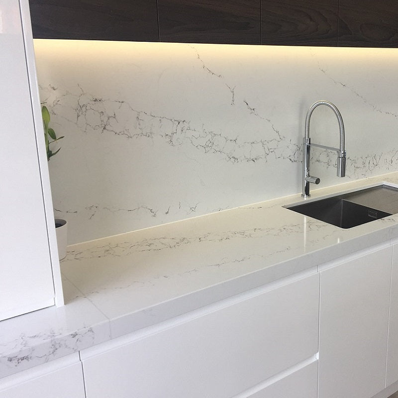 Michelangelo Quartz Bench Top Slab