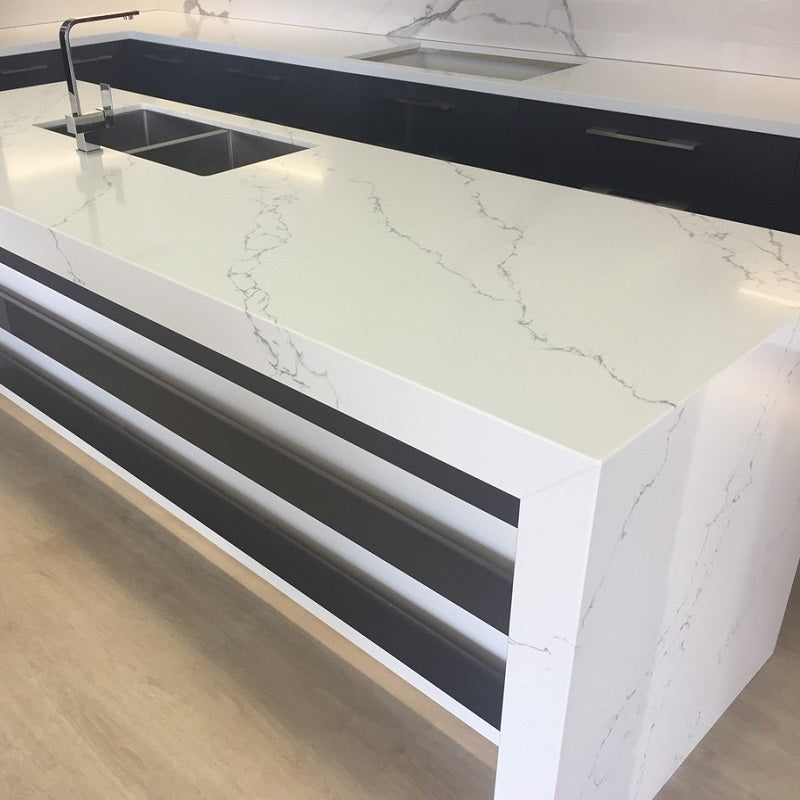 WK Venatino Statuario Quartz - Ceramica Homes