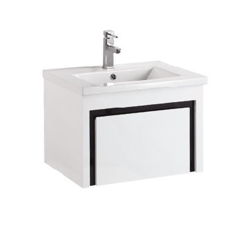 Black Shadow Line Wall Hung Vanity
